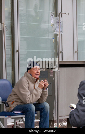 senior or elderly man patient on wheelchair so sad at home Stock Photo ...