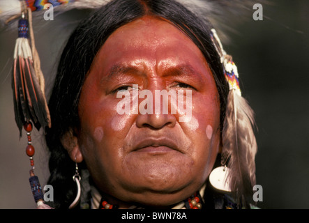 Canada North America America Percy Casper Traditional Dancer Shuswap ...