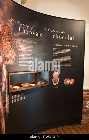 Ganong chocolate factory museum in Saint Stephen (St. Stephen), New ...