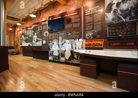 Ganong chocolate factory museum in Saint Stephen (St. Stephen), New ...