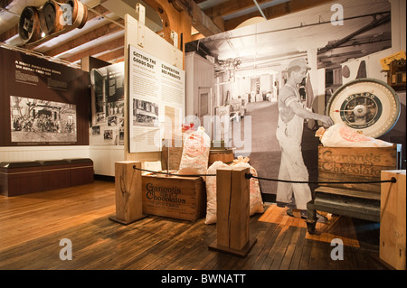 Ganong chocolate factory museum in Saint Stephen (St. Stephen), New ...