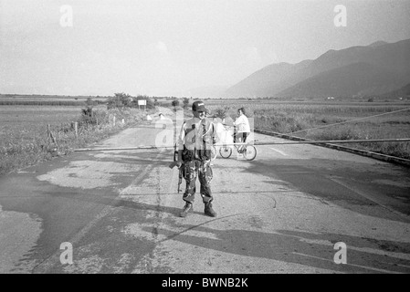 Operation Storm - Oluja - war in Croatia - Croatian soldier in Plaski ...