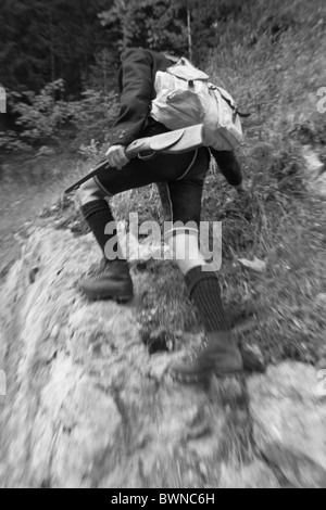 Poacher Austria Europe Gosautal Upper Austria alps mountains mountain ...