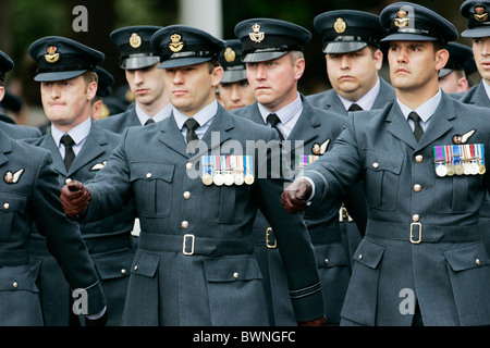 Royal Air Force RAF marching regiment at the Lord Mayor's Show ...