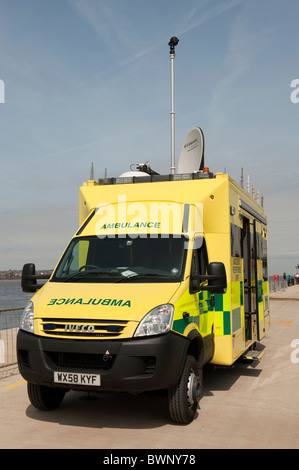 Ambulance Major Incident Mobile Command Unit Stock Photo - Alamy