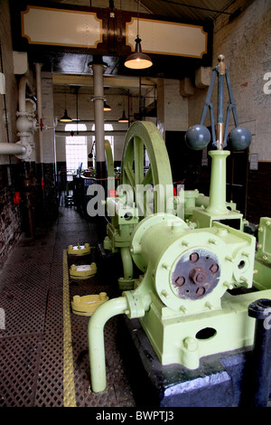 Steam Engine house at the National Waterways Museum,Ellesmere Port ...