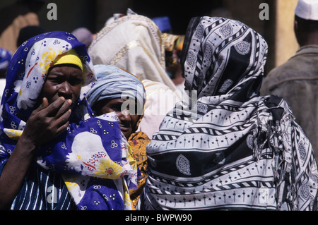 Guinea Dalaba market Highland Fouta Djalon West Africa local people ...