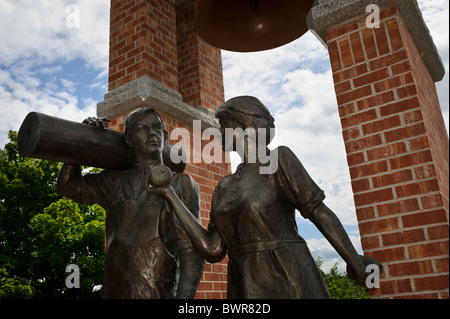 The Milltown Cotton Mill Workers Monument st. stephen new brunswick ...