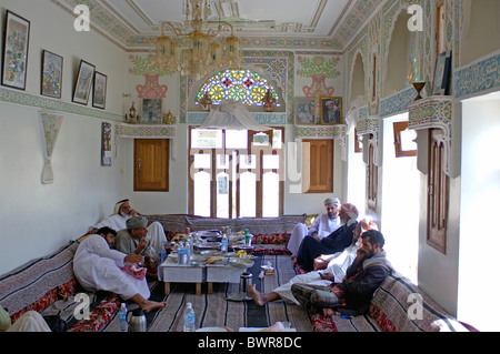 Yemen Lunch Hamedda Tourism Restaurant Shibam North Yemen Arabian ...