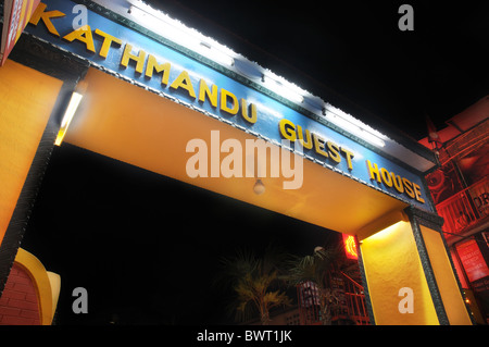 The famous Kathmandu Guest House in Thamel Kathmandu Stock Photo - Alamy
