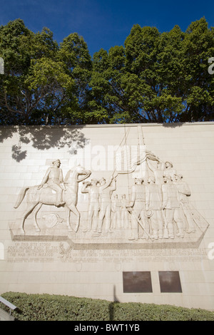 Fort Moore Pioneer Memorial, Hill Street, Downtown Los Angeles ...