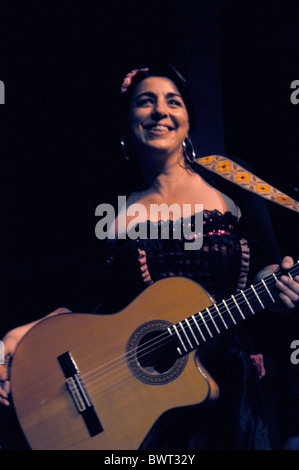 SPAINISH SINGER AMPARO OCHOA PLAYING IN SEVILLE Stock Photo - Alamy