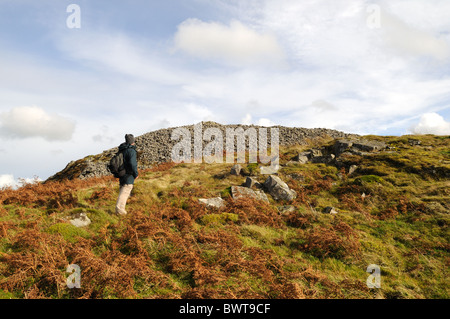Garn Fawr Iron Age Hillfort, Pen Caer peninsula, Pembrokeshire Stock ...