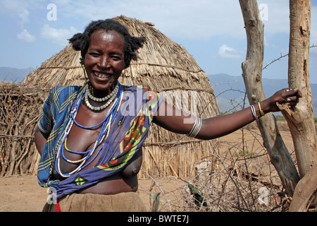 Arbore women, Omo Valley, Ethiopia, Africa Stock Photo - Alamy
