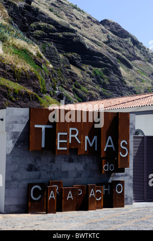Spa in Carapacho, Isle of Graciosa Stock Photo - Alamy
