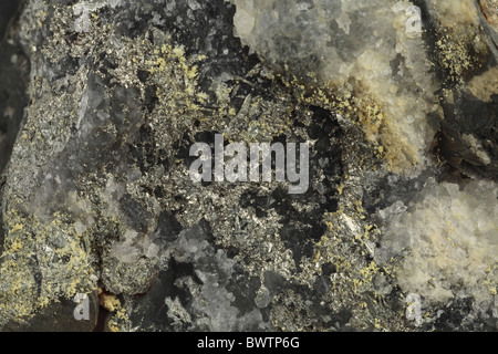 mineral vein veining geology geological rock mineralisation ore wales ...