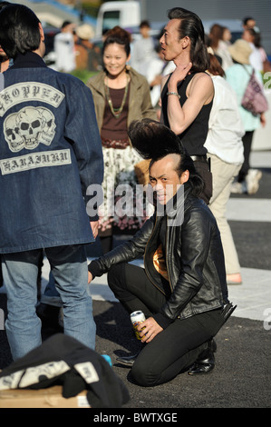 Rockabilly gang at Yoyogi Park, Harajuku, Tokyo, Japan Stock Photo - Alamy