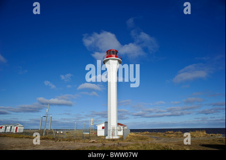 point escuminac lighthouse modern lighthouse Stock Photo - Alamy
