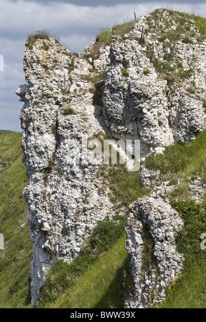 atlantic britain british chalk clifftops coast coasts coastal country ...