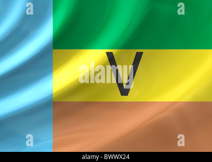 Venda South African homeland flag Stock Photo - Alamy