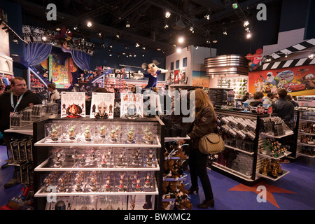The Disney store in Disney Village at Disneyland Paris in France Stock ...