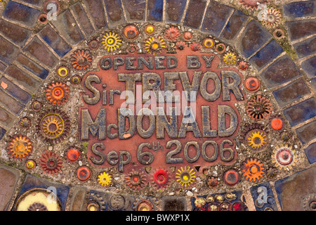 Mosaic created in the memory of Letisha Shakespeare and Charlene Ellis ...