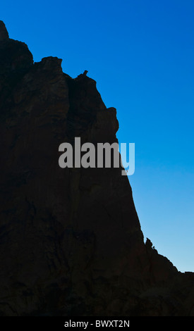 Rock climbers rappel down a cliff near Moab, Utah, on Sunday, July 20 ...