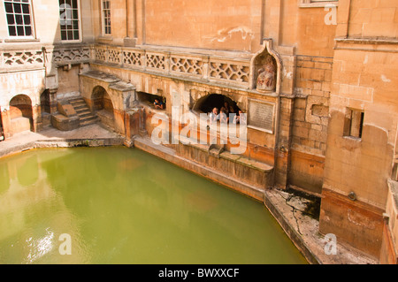 The Roman Baths Bath Somerset The Kings Bath UK England historical ...