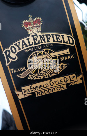 Royal Enfield Logo Stock Photo - Alamy