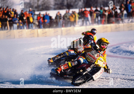spikes of an ice speedway motorbike Stock Photo - Alamy