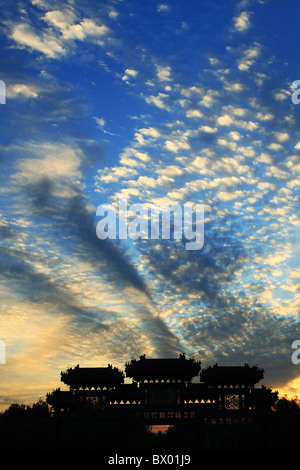 Pailou in the Summer Palace, Beijing, China Stock Photo - Alamy