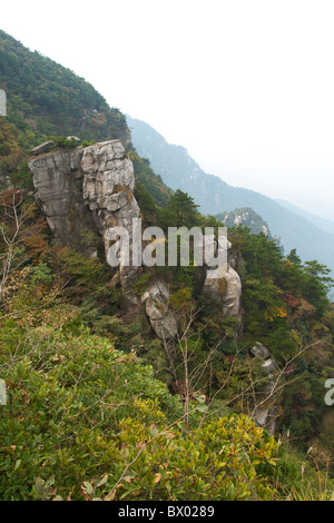 Magnificent mountain range, Mt. Lushan Global Geopark, Jiujiang ...