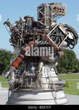 J2 rocket engine NASA Space Center Houston Texas USA Stock Photo - Alamy