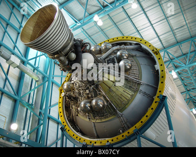 J2 rocket engine NASA Space Center Houston Texas USA Stock Photo - Alamy