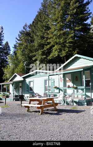 Redcrest Resort Cabins for tourists in Redwoods National Park ...