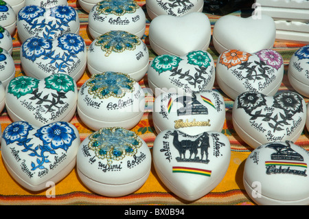 Tourists in Colchani village Stock Photo - Alamy