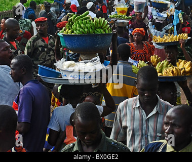 Rebel soldier from the 'New Forces' in the town of Man, Ivory Coast ...