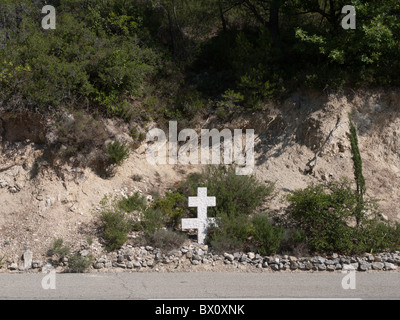 memorial to French resistance finder Fernand Blanc Stock Photo - Alamy