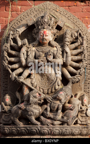 Nepal, Bhaktapur, Durbar Square, Shiva Temple, Vatsala Durga Temple ...