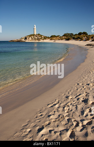 Bathurst Lighthouse is one of two lighthouses on Rottnest Island, near ...
