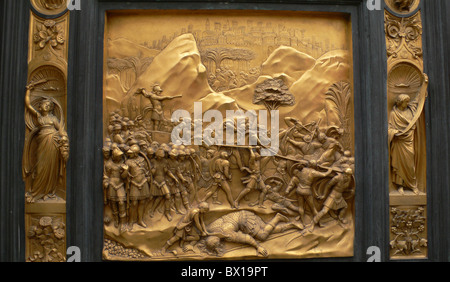 David slays Goliath. From the Old Testament, Book of Samuel. After ...