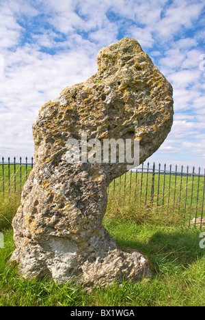 The Historic and Ancient Limestone Rollright Stones near to the English ...