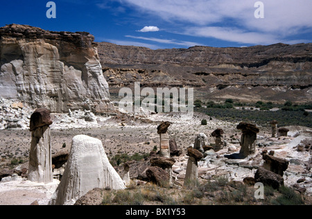 earth pillars erosion Escalante national Monument Grand Staircase rock ...