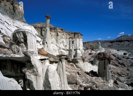 earth pillars erosion Escalante national Monument Grand Staircase rock ...