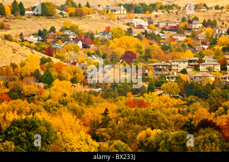 Aerial View of Boise, Idaho, USA Stock Photo - Alamy