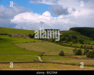 The Four Alls Pub in Higham Village in Lancashire England Stock Photo ...