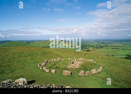 Slieve na Calliagh Stone Circle, County Meath Ireland Eire Irish Stock ...
