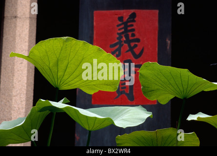 Macau Temple Of The Lotus Lin Fong Temple Stock Photo - Alamy