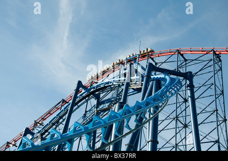 Infusion and the Pepsi Max Big One roller coaster at Blackpool Pleasure ...