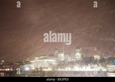 City of London Skyline on Cold Winters Day, London, England, UK, GB ...